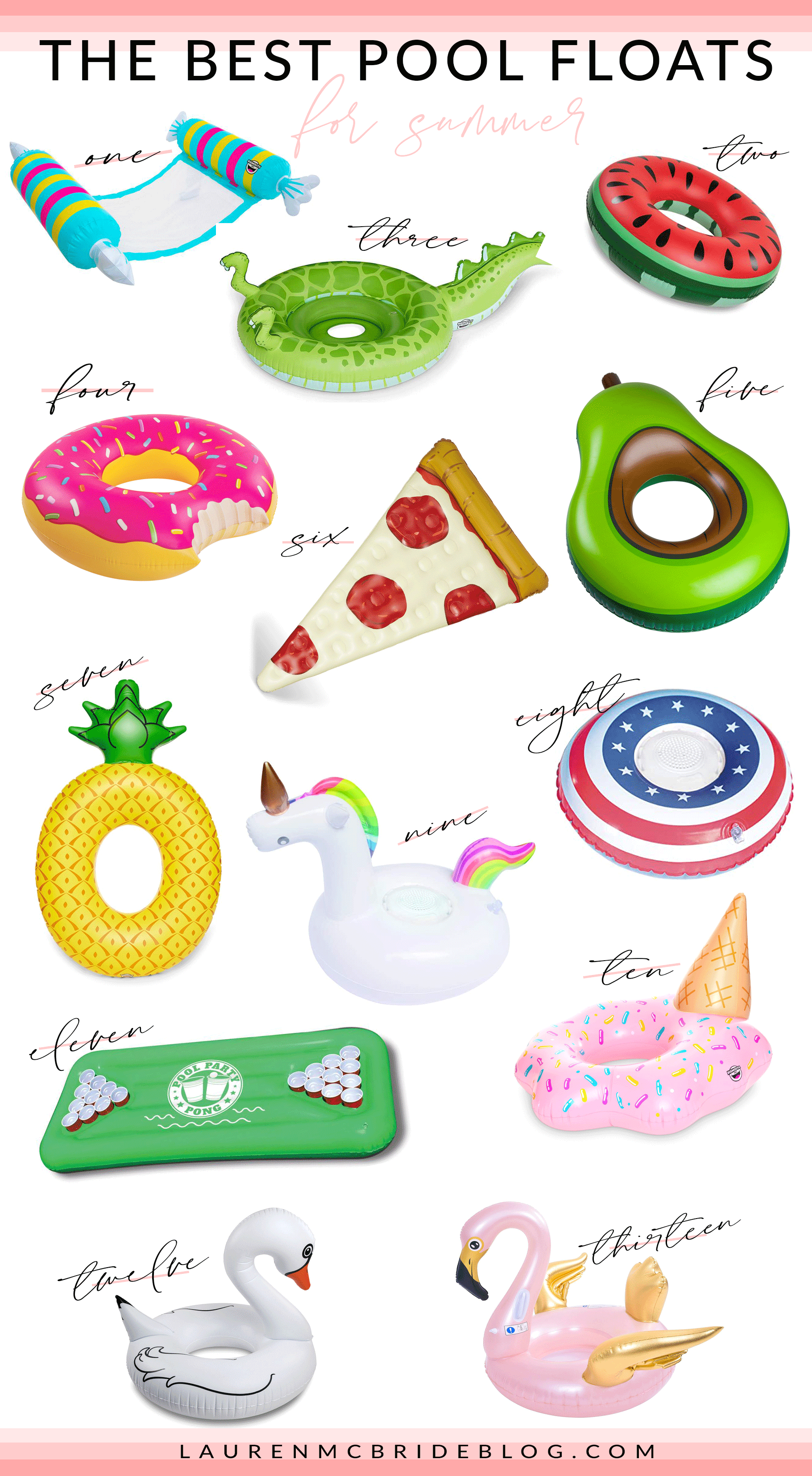 The Best Pool Floats for Summer - Lauren McBride The Best Pool Floats for Summer - Lauren McBride